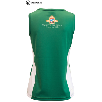 Singlet - Green - Waikato Diocesan School for Girls-Sportswear : THE U ...